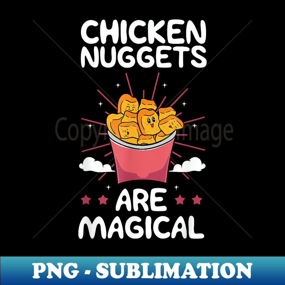 Chicken Nuggets Fans Nuggies Nug Eaters Fast Food Lovers - A | Inspire ...