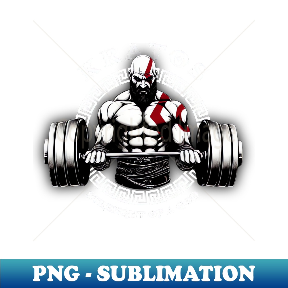 Kratos Gym - PNG Sublimation Digital Download - Spice Up You | Inspire Uplift