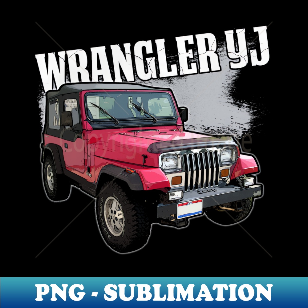 Jeep Wrangler YJ Graphic JEEP CAR name - Stylish Sublimation | Inspire ...
