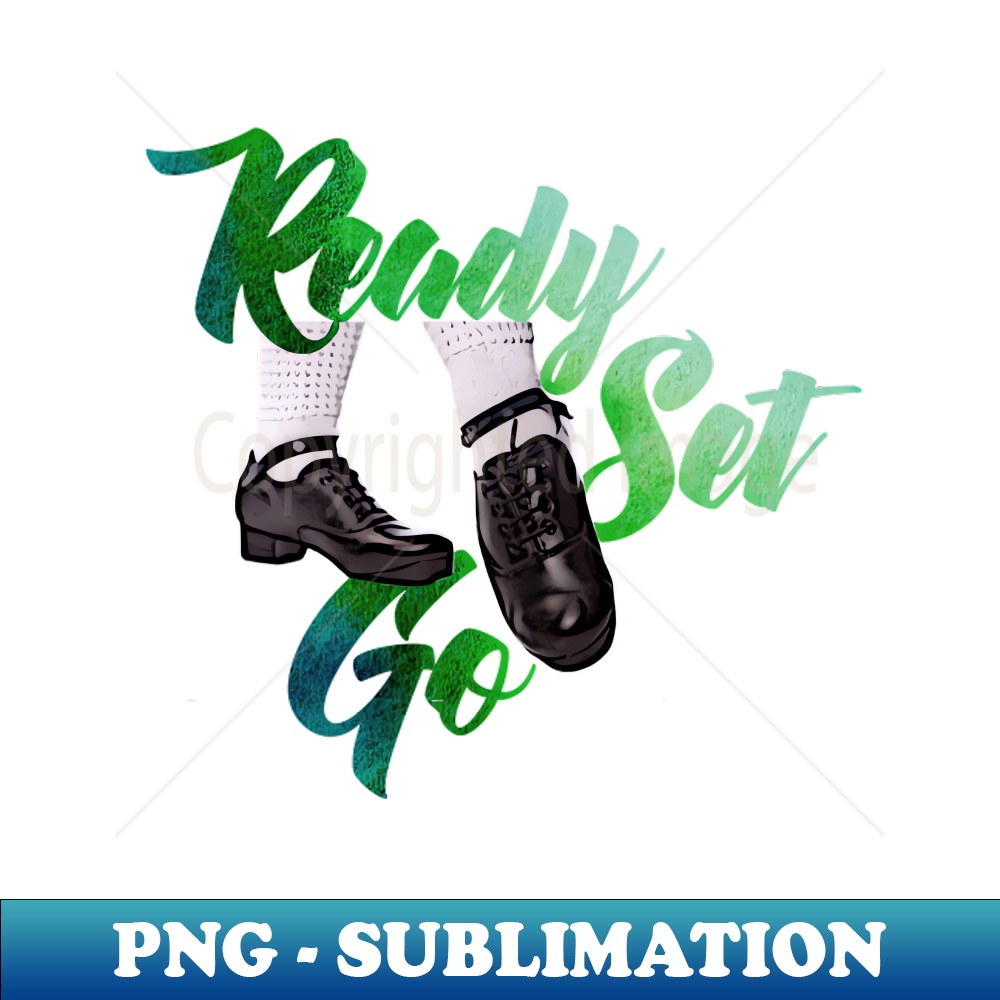 Ready Set Go Green - Artistic Sublimation Digital File - Unl | Inspire ...