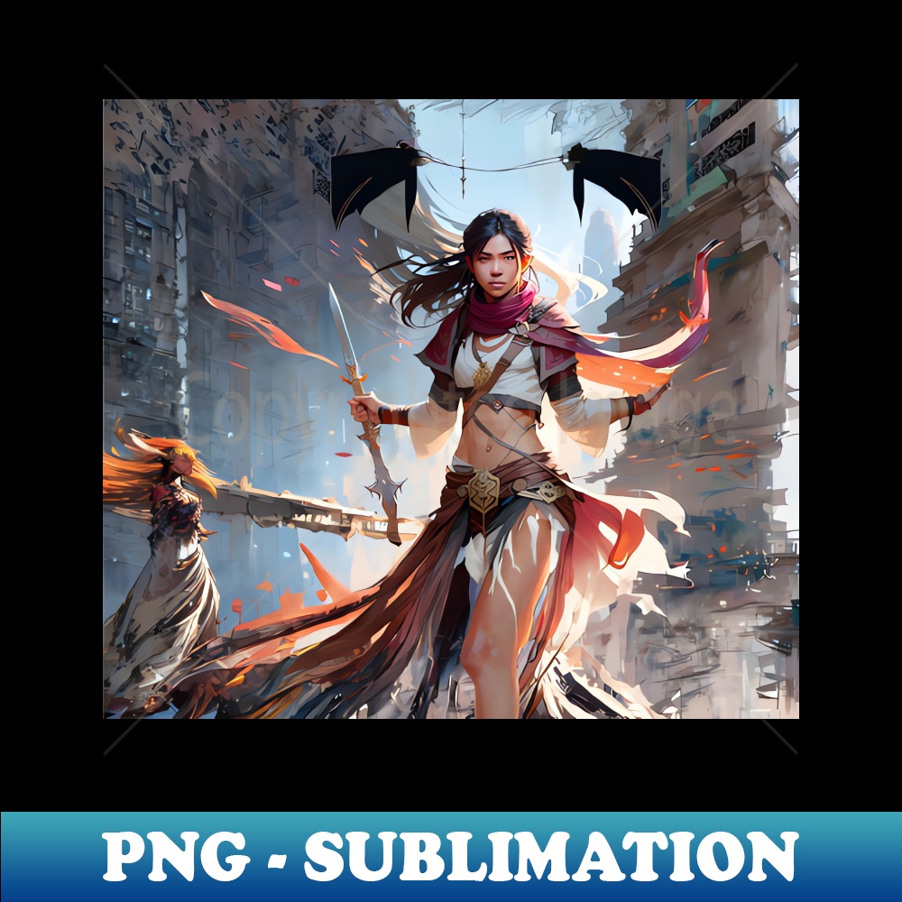 blade dancer - Unique Sublimation PNG Download - Capture Ima | Inspire ...