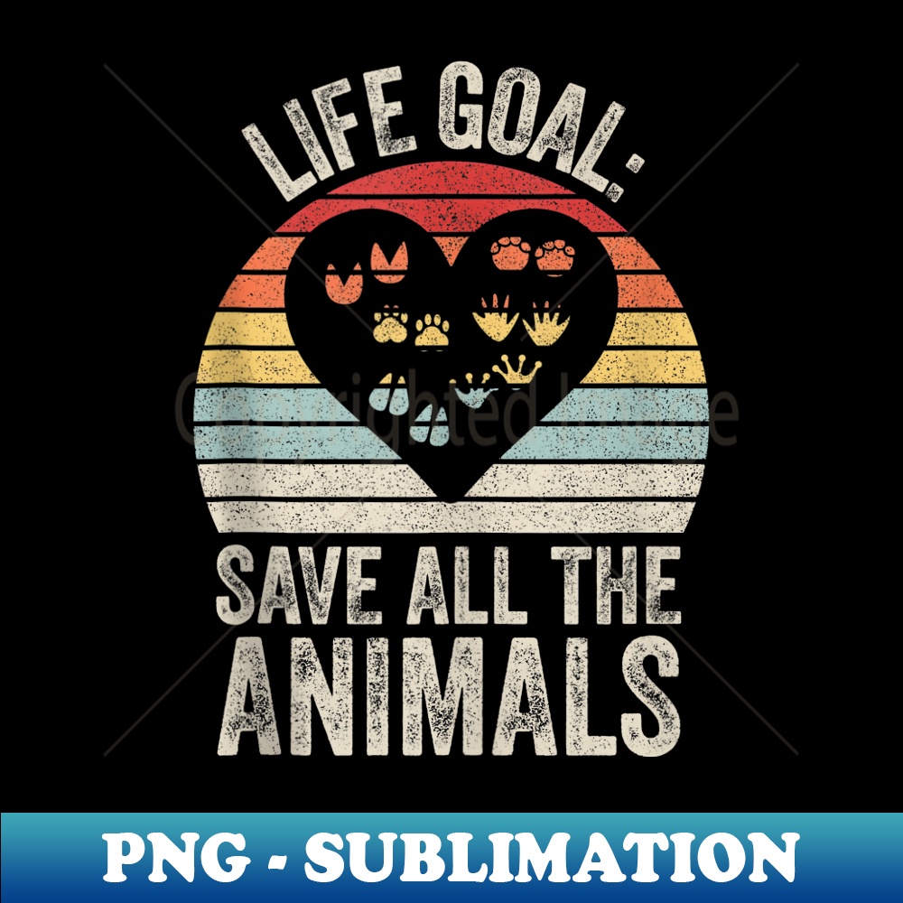 Retro Life Goal Save All The Animals Wildlife Rescue Animal | Inspire ...