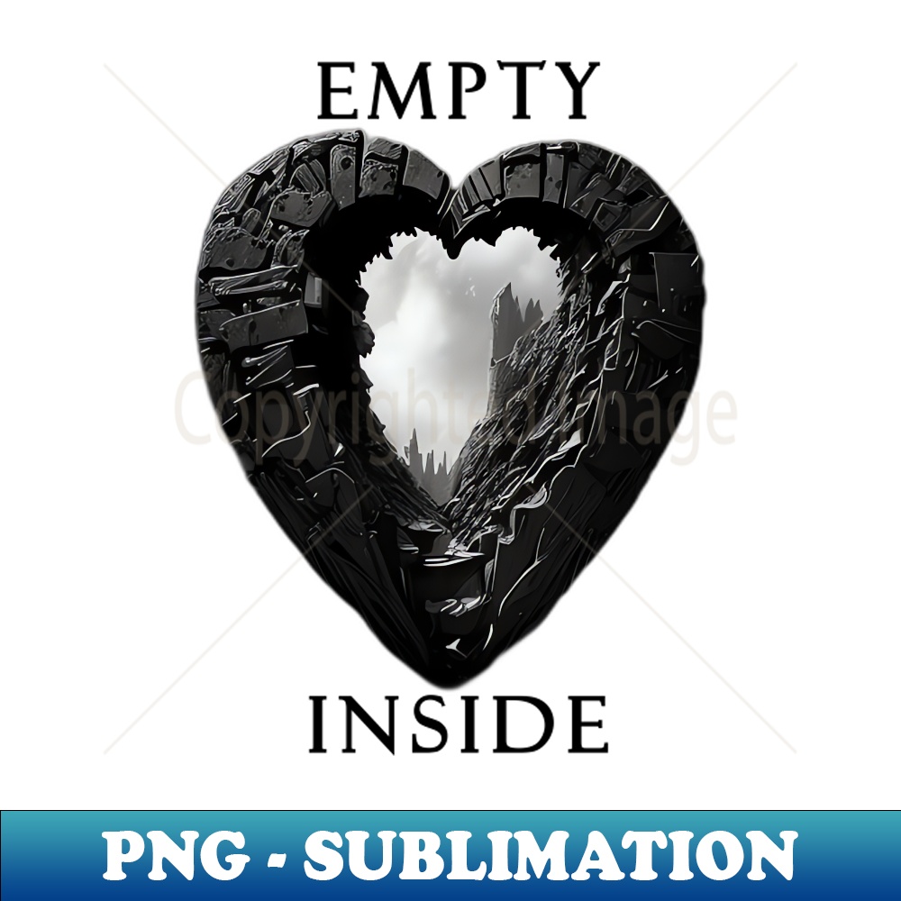 Empty Inside - Hollow Heart Steampunk Style - Sublimation-Re | Inspire ...