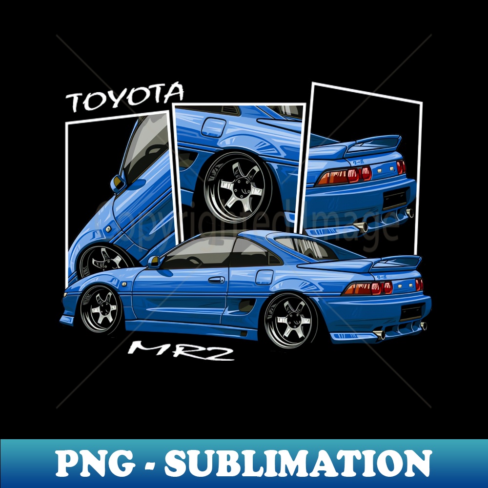 Toyota MR2 JDM Car - Premium PNG Sublimation File - Defying | Inspire ...