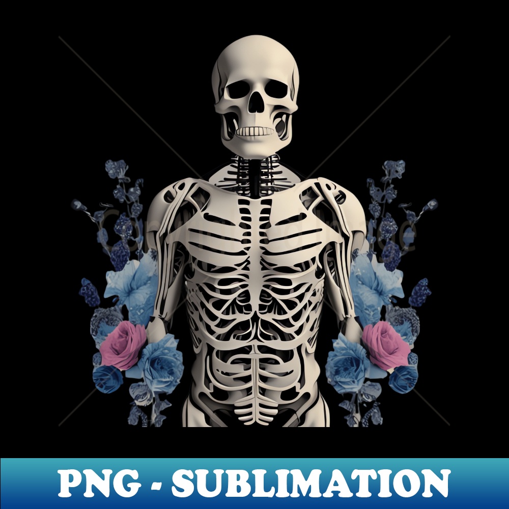Skeleton Portrait 16 - PNG Transparent Sublimation File - Ad | Inspire ...