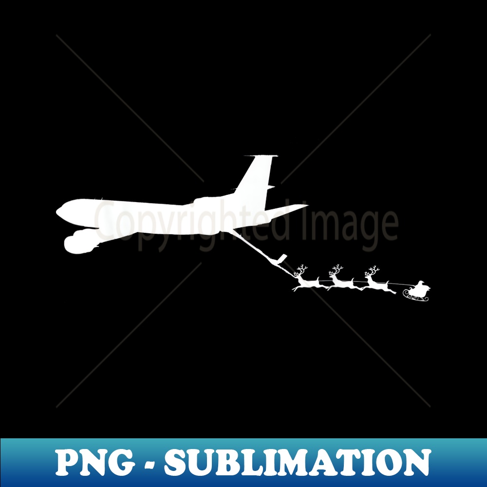 Refueling Santa's Sleigh Funny Christmas Airplane - PNG Tran | Inspire ...