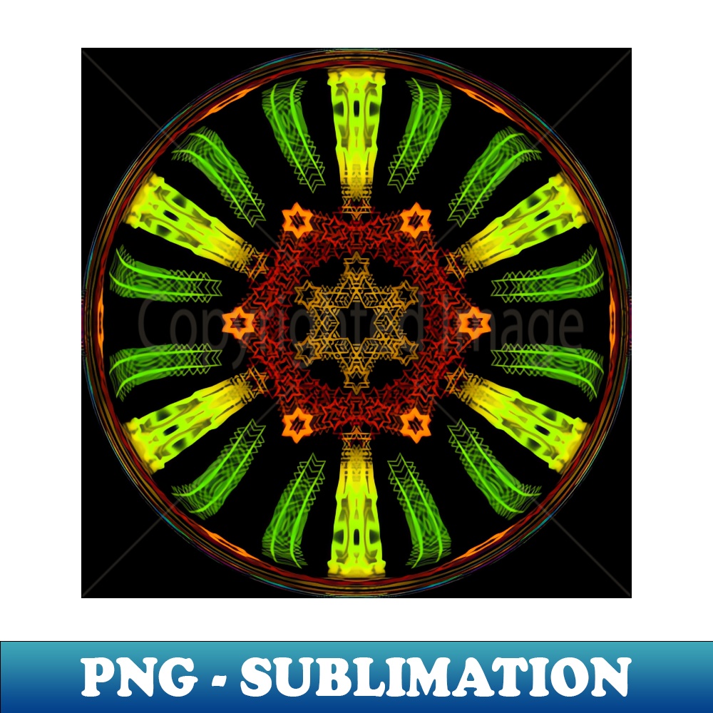 Neon Rainbow - Sun Token - PNG Sublimation Digital Download | Inspire ...