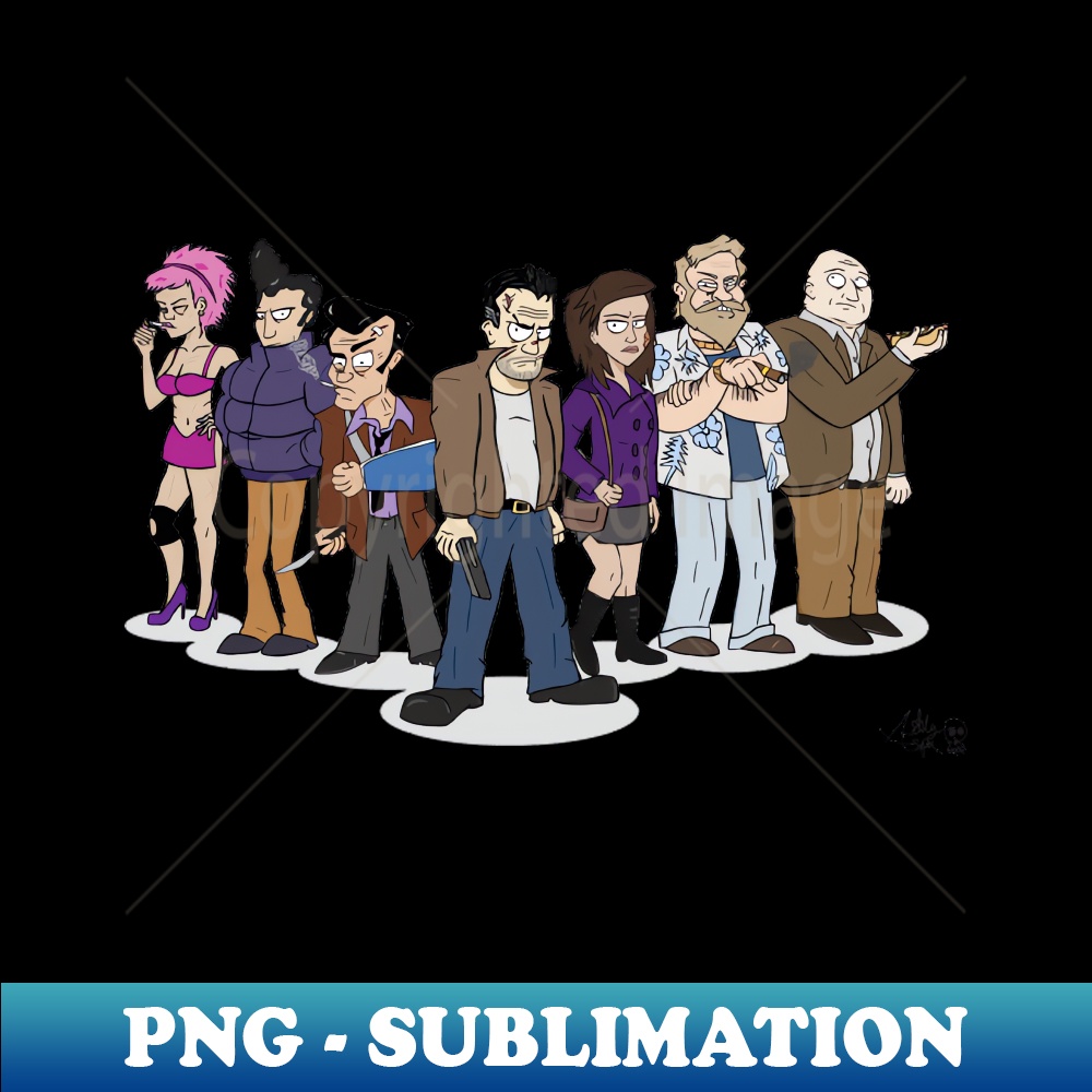 MCM Murderers Row Toon - PNG Transparent Sublimation File - | Inspire ...