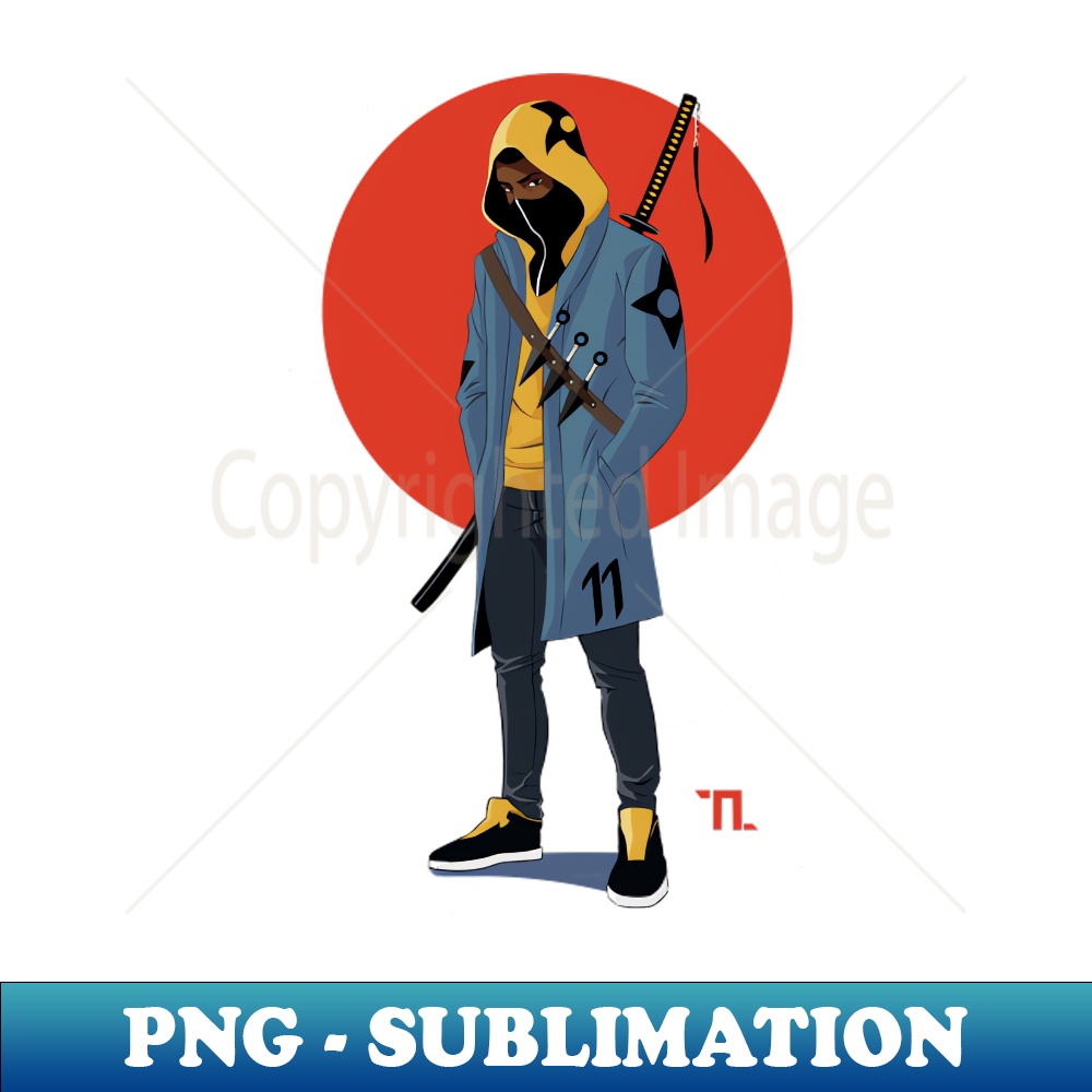 Afro-ninja n11 - Unique Sublimation PNG Download - Create wi | Inspire ...