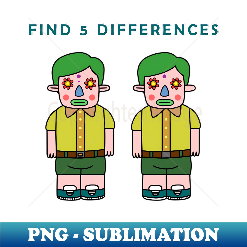 Find 5 Differences - PNG Transparent Digital Download File f | Inspire ...