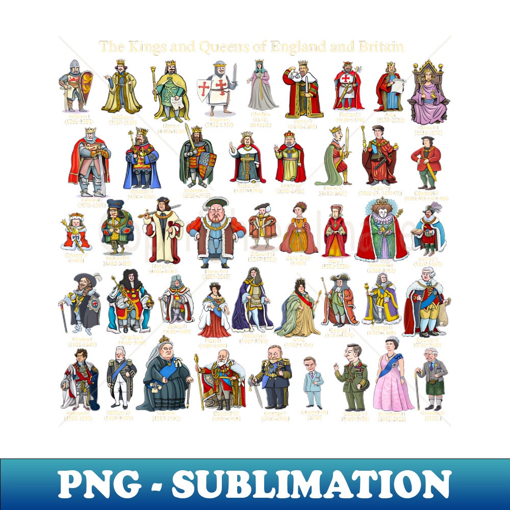 The Kings and Queens of England and Britain - Aesthetic Subl | Inspire ...