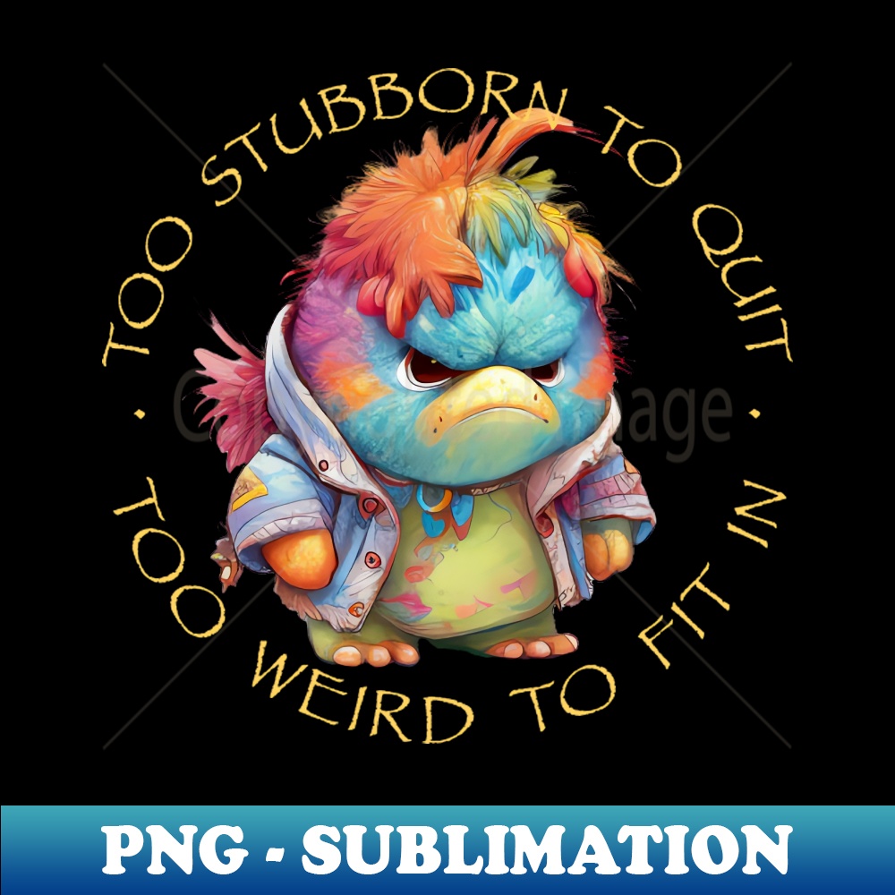Colorful Bird Too Stubborn To Quit Too Weird To Fit In Cute | Inspire ...