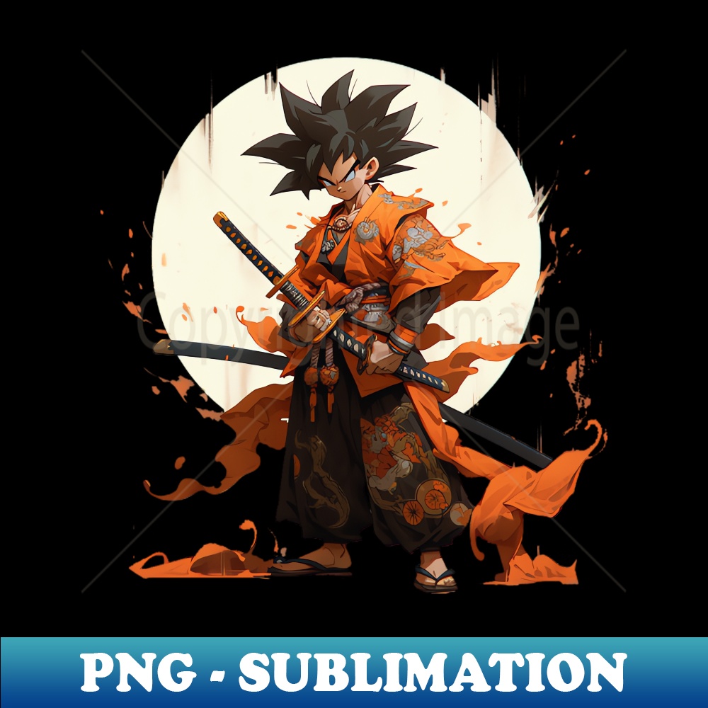 goku samurai - PNG Transparent Digital Download File for Sub | Inspire ...