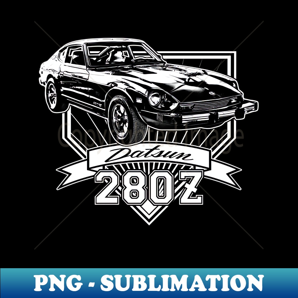 280Z Datsun - PNG Transparent Sublimation Design - Bold & Ey - Inspire ...