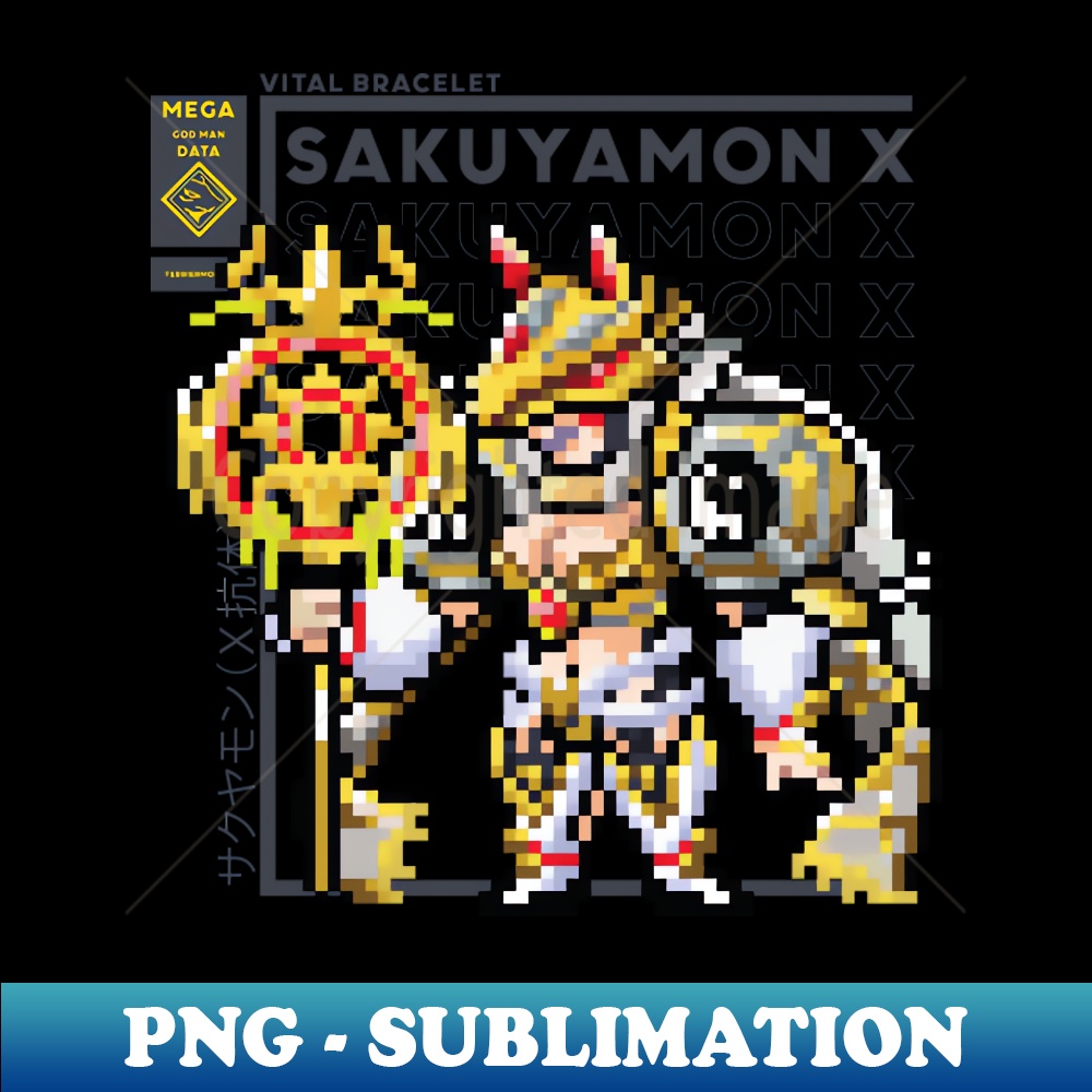 digimon vb sakuyamon x antibody - Vintage Sublimation PNG Do | Inspire ...