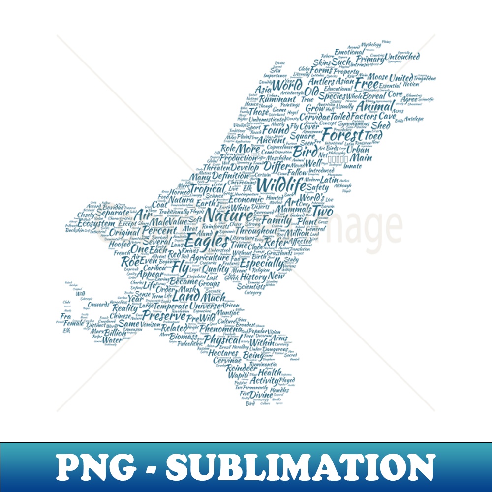 Eagle Bird Free Wildlife Text Word Cloud - Decorative Sublim | Inspire ...
