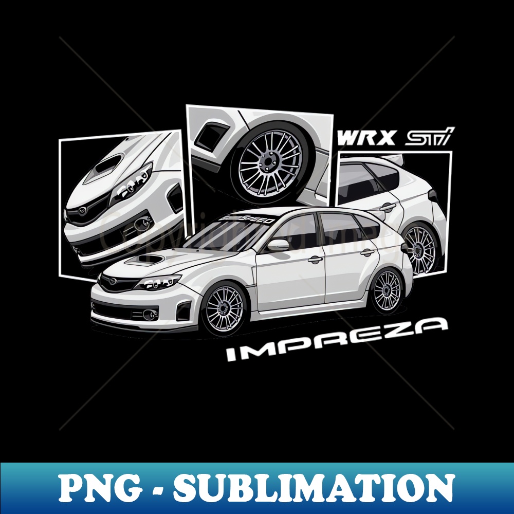 Impreza WRX STI JDM - Professional Sublimation Digital Downl | Inspire ...
