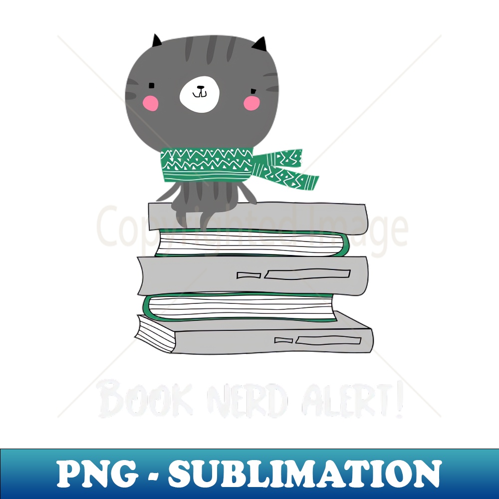 Read more Book nerd alert - Sublimation-Ready PNG File - Per | Inspire ...