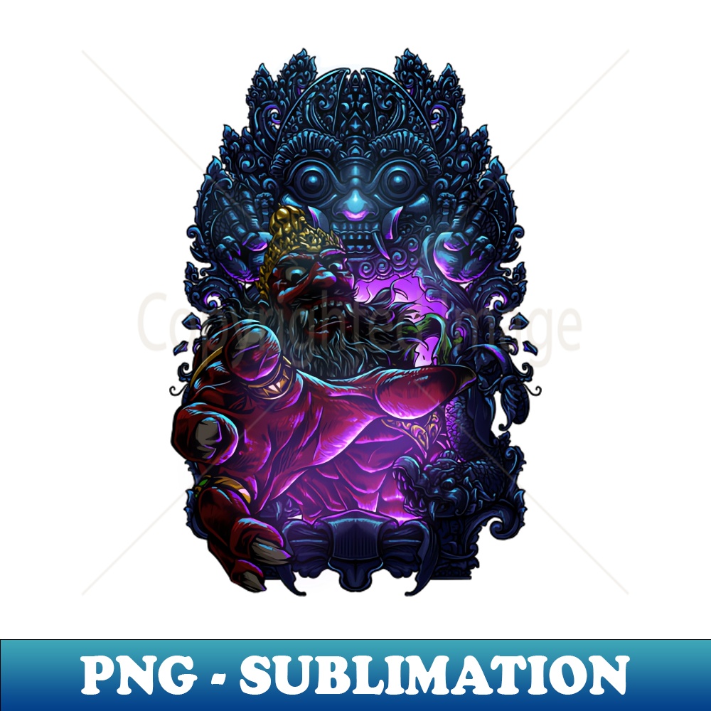Rahwana the King of Alengka - Sublimation-Ready PNG File - U - Inspire ...