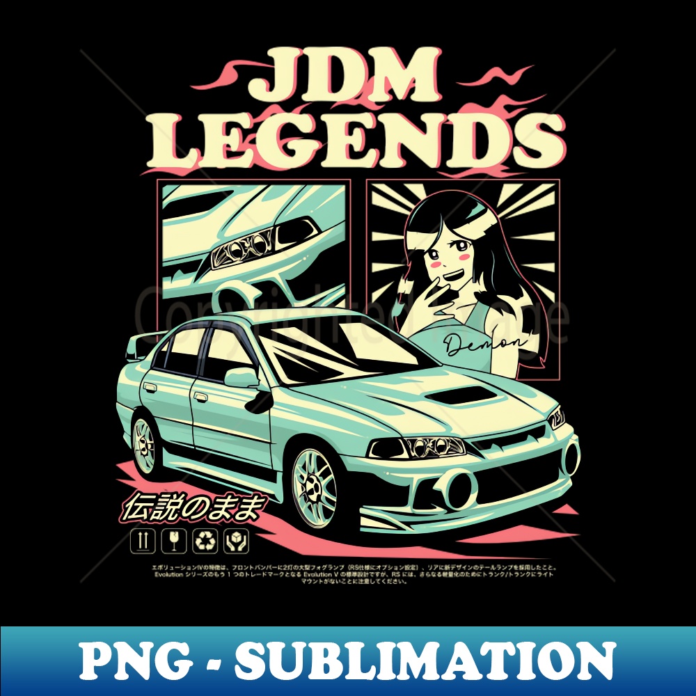 JDM Evo - Unique Sublimation PNG Download - Spice Up Your Su | Inspire ...