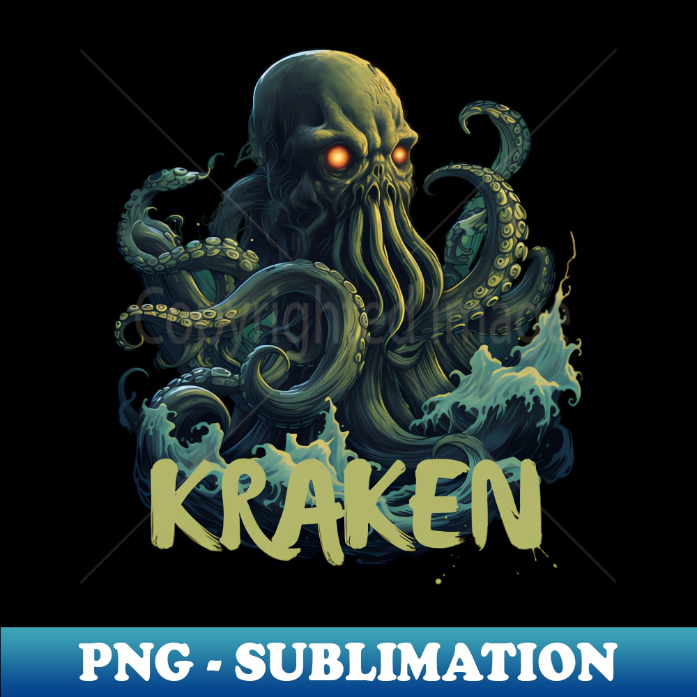 Mysteries of the Deep Kraken Octopus Sea King and Cryptids i | Inspire ...