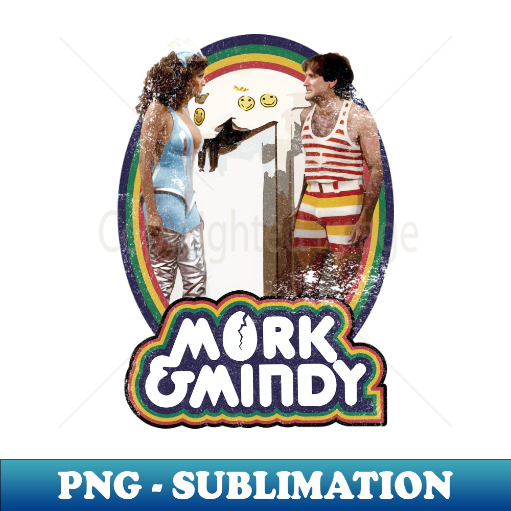 vintage mork mindy his human friend - PNG Transparent Sublim | Inspire ...