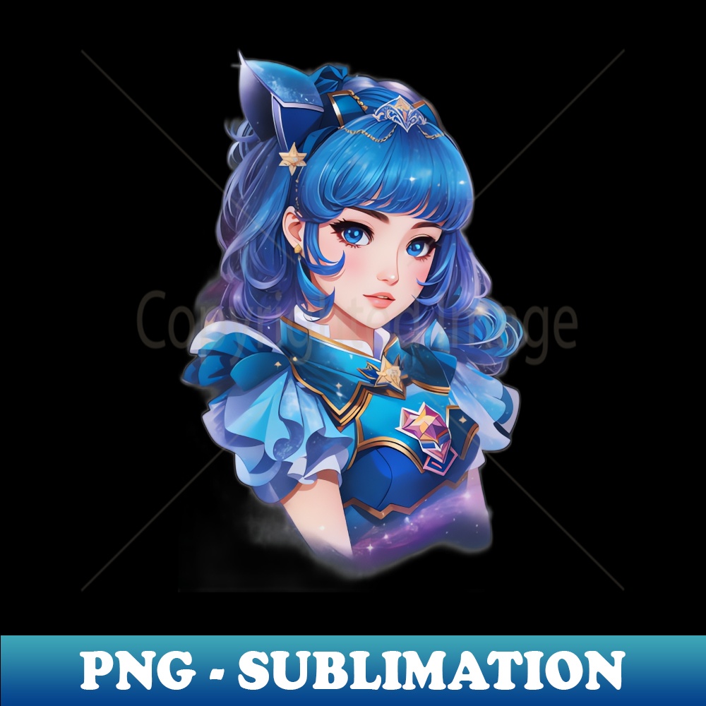 Celestial Companion AI Girl Amidst Ursa Minors Stars - Decor | Inspire ...