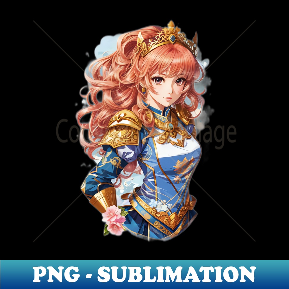 Golden Zodiac Harmonious AI Anime Character Art in Leo - Tre - Inspire ...