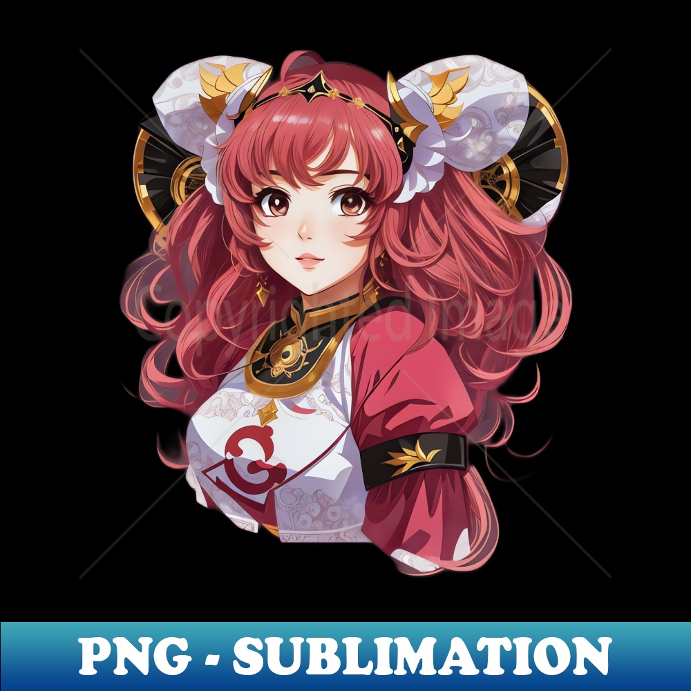 Cosmic Charge Radiant AI Anime Character Art in Aries - Crea | Inspire ...