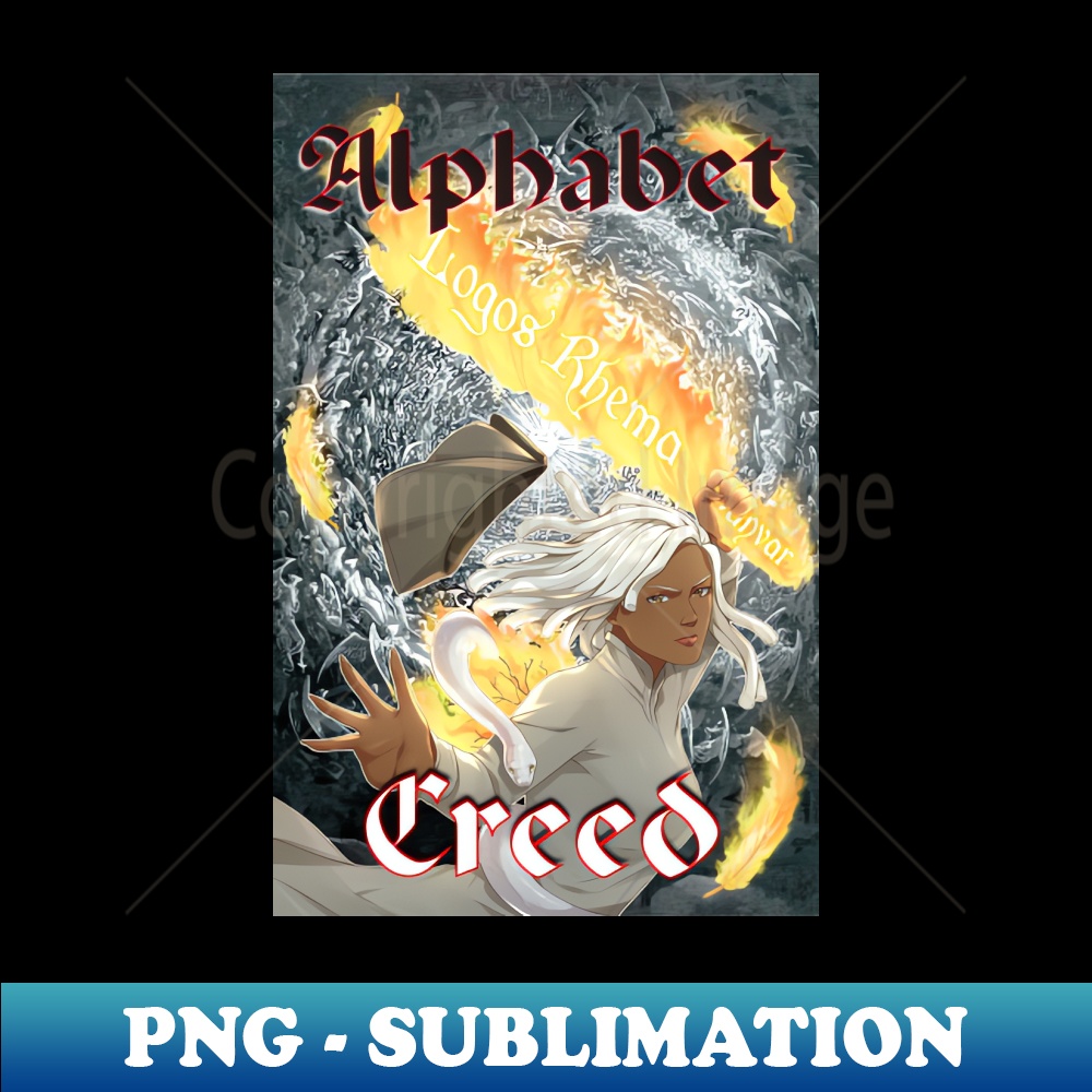 Alphabet Creed - Aesthetic Sublimation Digital File - Create - Inspire ...