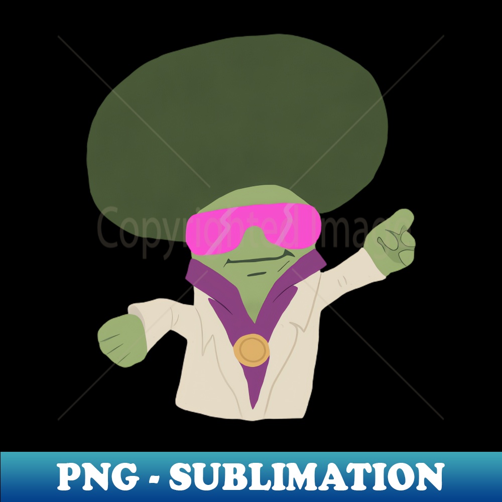 The Walking Dead Disco Broccoli - Premium PNG Sublimation Fi - Inspire ...