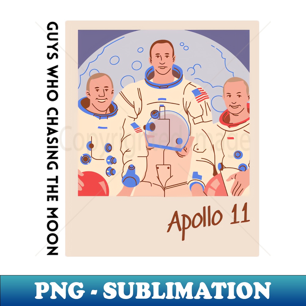 Guys Who Chasing The Moon - Artistic Sublimation Digital Fil | Inspire ...