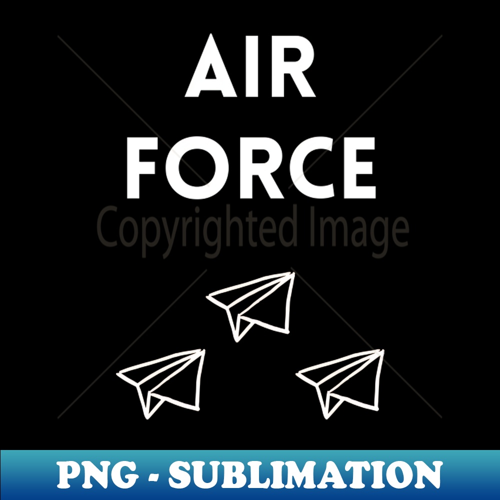 Military Air Force Paper Airplanes - Signature Sublimation P | Inspire ...