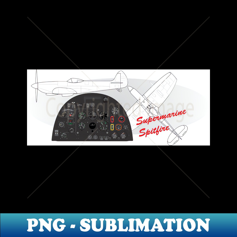 Spitfire - PNG Transparent Digital Download File for Sublima | Inspire ...