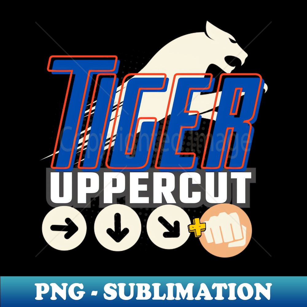Tiger Uppercut Street Fighter II - Signature Sublimation PNG | Inspire ...