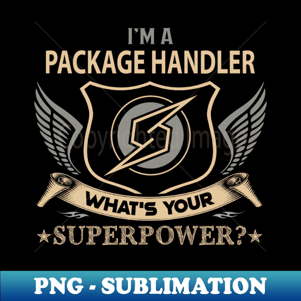 Package Handler - Superpower - Vintage Sublimation PNG Downl | Inspire ...