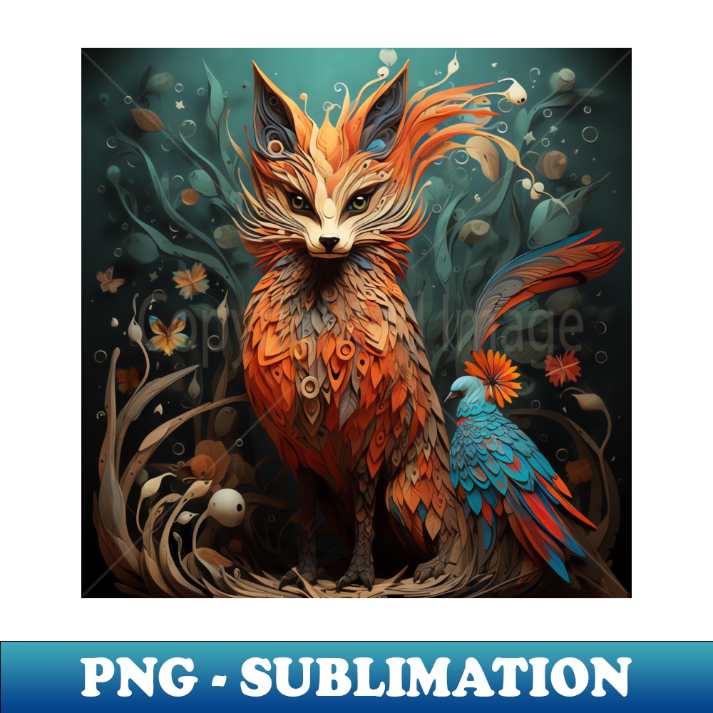 Enchanted Fables The Fox and Peacock Reverie - PNG Transpare | Inspire ...