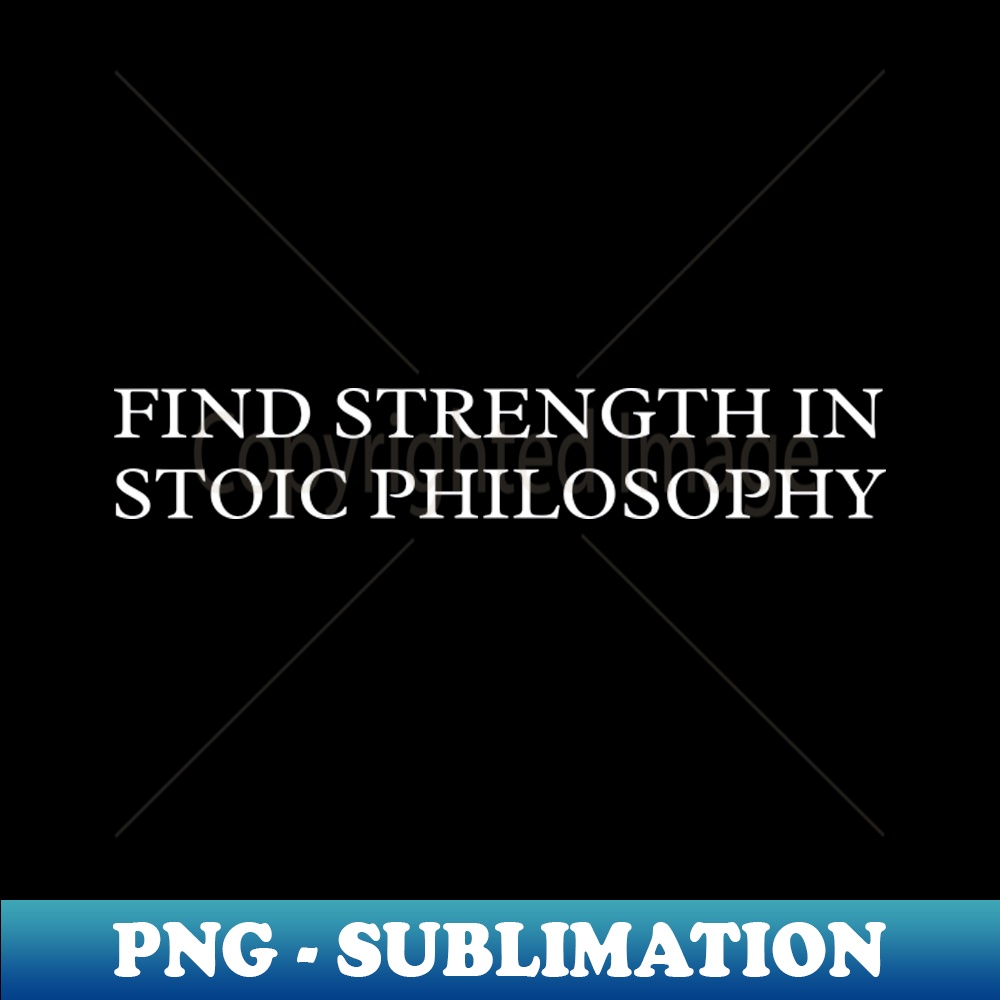 Find Strength in Stoic Philosophy - Vintage Sublimation PNG | Inspire ...