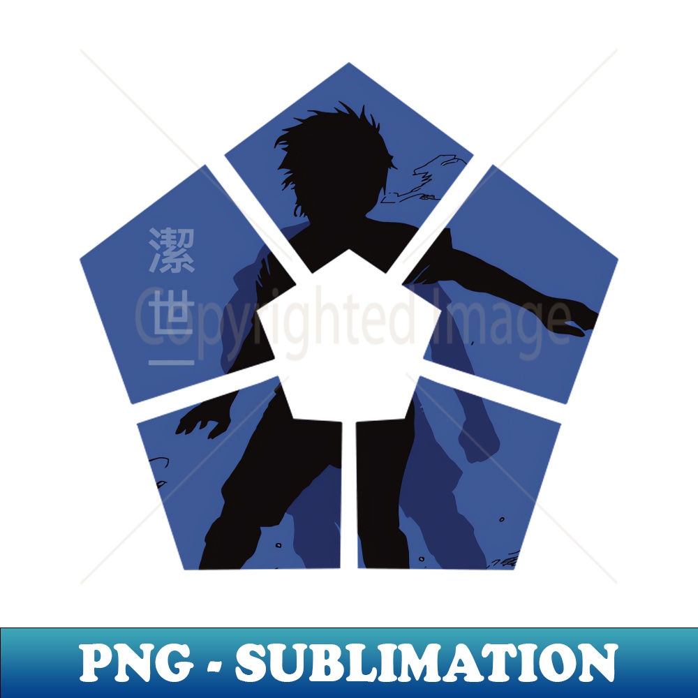 Blue lock anime characters silhouette in blue lock logo shap | Inspire ...