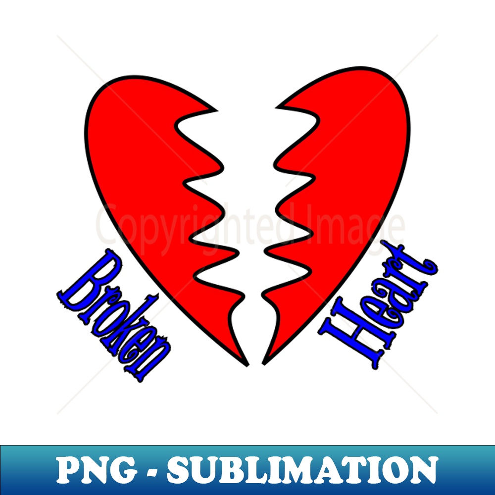 Broken heart - Exclusive Sublimation Digital File - Perfect | Inspire ...