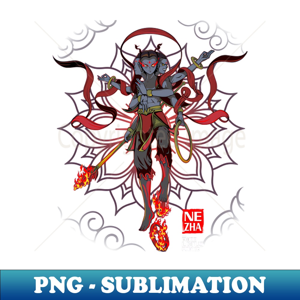 NeZha the third lotus prince dark version - Unique Sublimati | Inspire ...