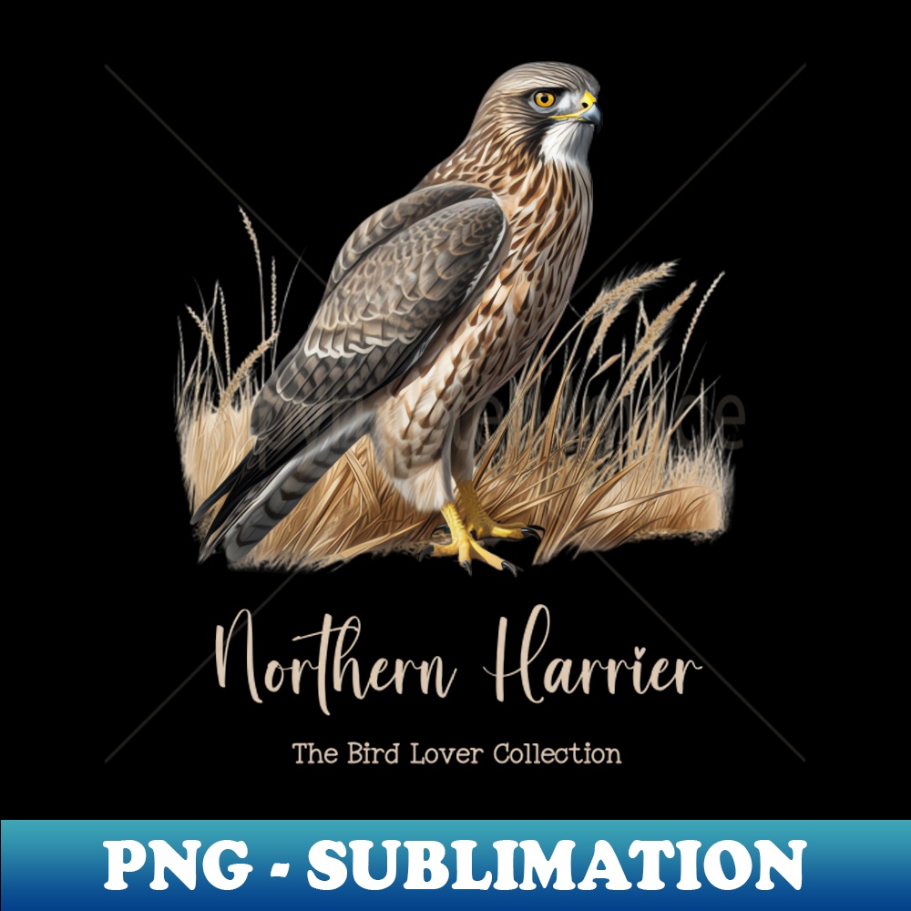 Northern Harrier - The Bird Lover Collection - PNG Sublimati | Inspire ...