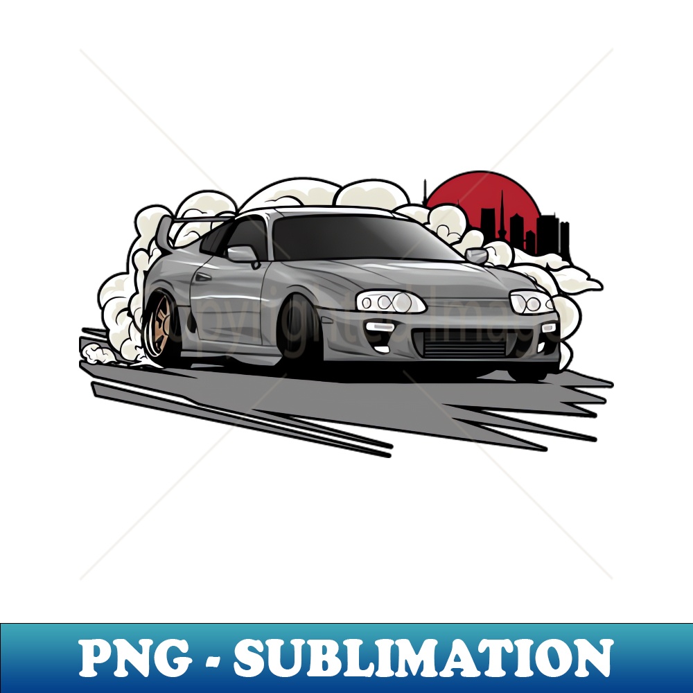 Toyota Supra MK4 - PNG Transparent Sublimation File - Instan - Inspire ...