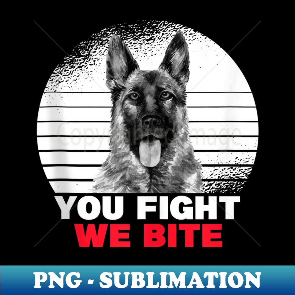 You fight we bite K9 police officer Sheriff K9 - Unique Subl | Inspire ...