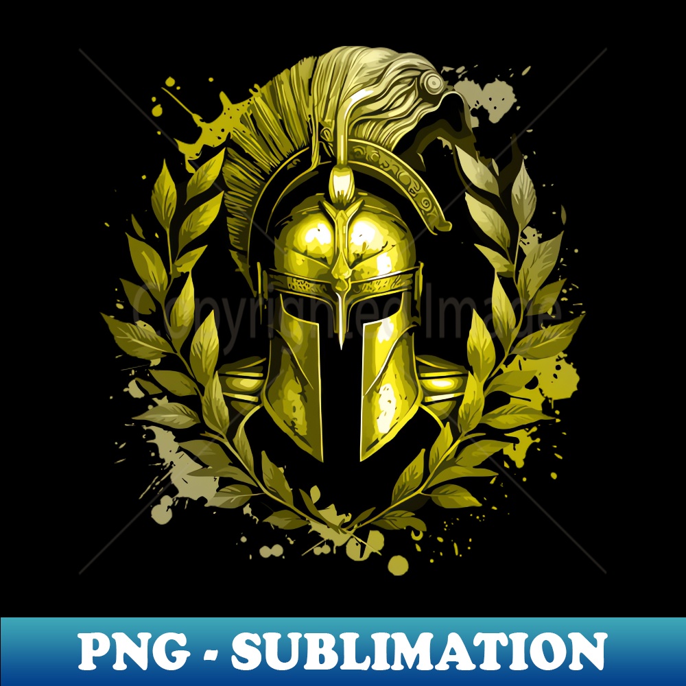 Spartan Helmet Crest Gym Sparta Gladiator Training Motivatio | Inspire ...