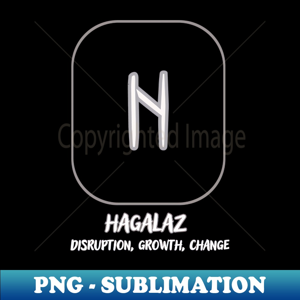 The Nordic rune Hagalaz - PNG Transparent Digital Download F | Inspire ...