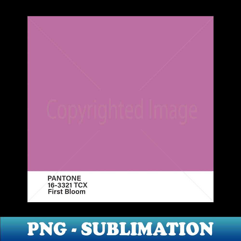 pantone 16-3321 TCX First Bloom - Elegant Sublimation PNG Do | Inspire ...