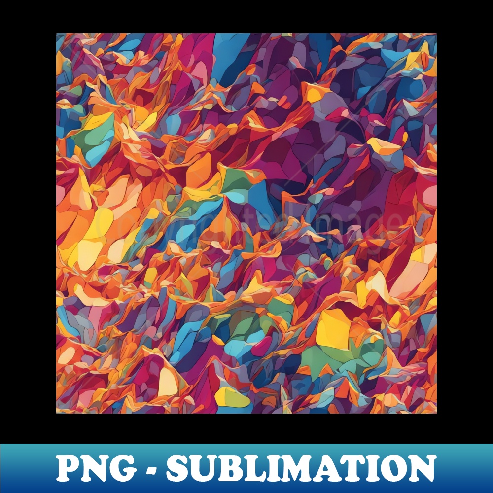 Radiant Color Explosion - Elegant Sublimation PNG Download - | Inspire ...