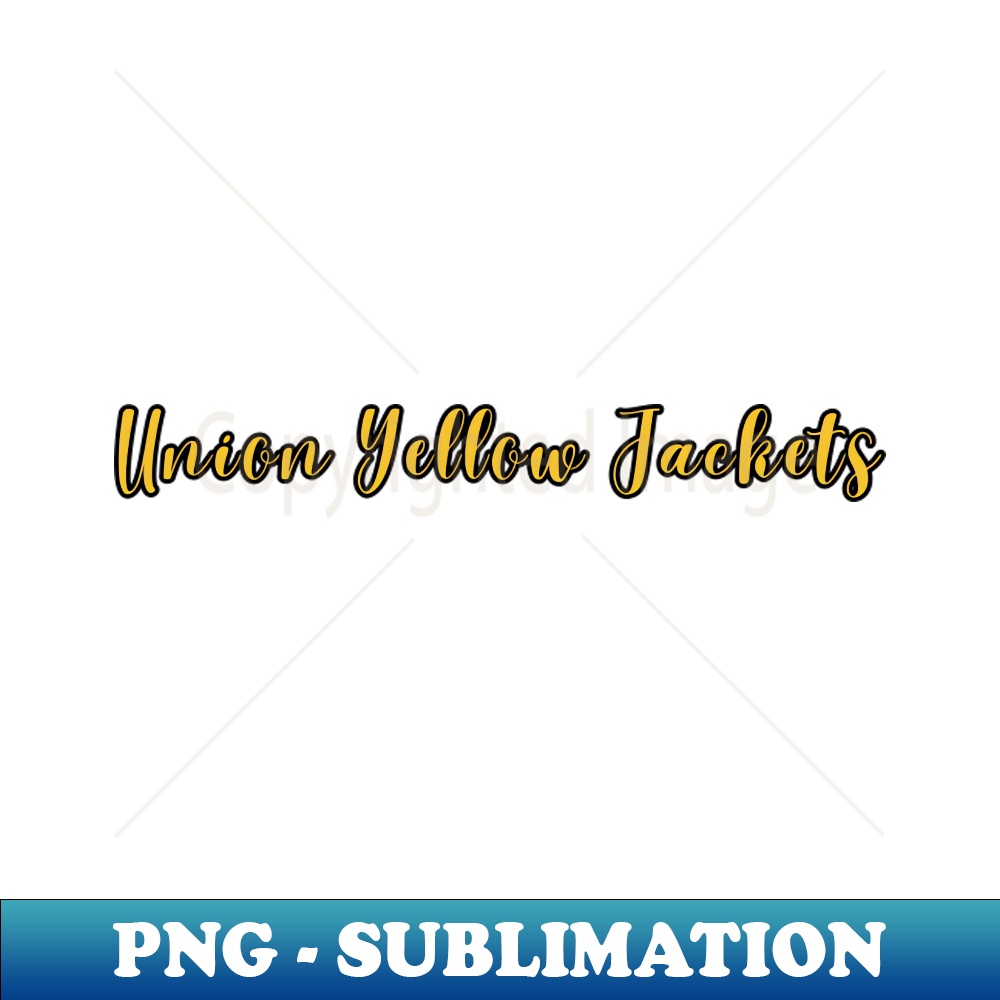 Union Yellow Jackets - PNG Transparent Sublimation Design - | Inspire ...
