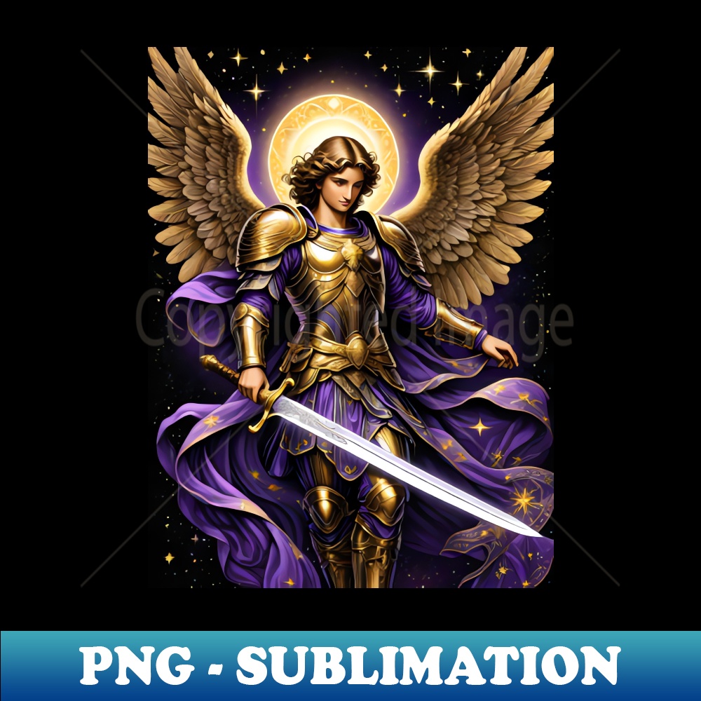 Archangel Michael - PNG Transparent Digital Download File fo | Inspire ...